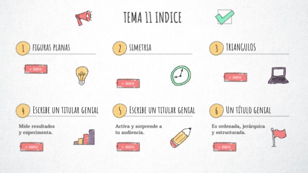tema 11 indice | Genially