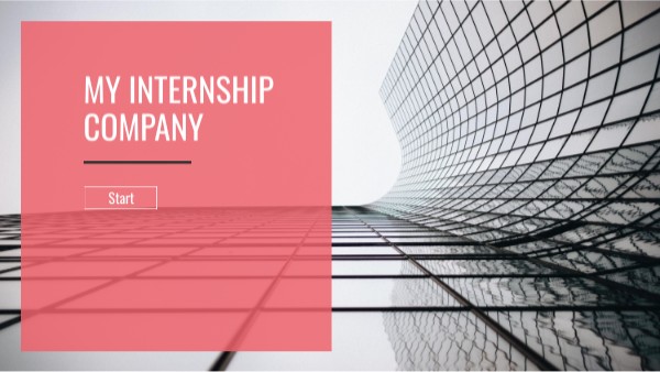 my internship company | Genially