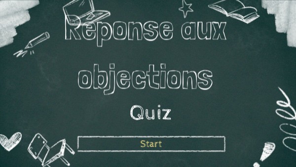 Réponse aux objections | Genially