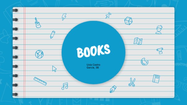 BOOKS. Uxia. 3B | Genially