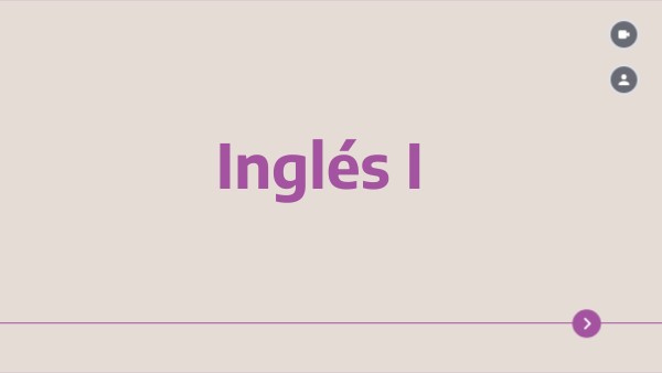 Inglés I | Genially