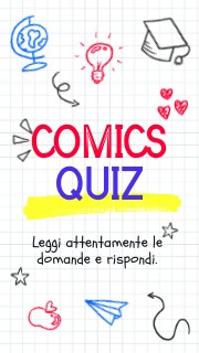 comics quiz | Genially