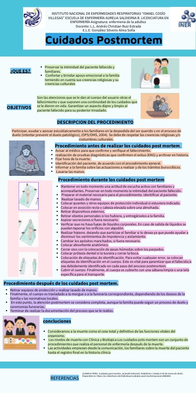 Cuidados Postmortem | Genially