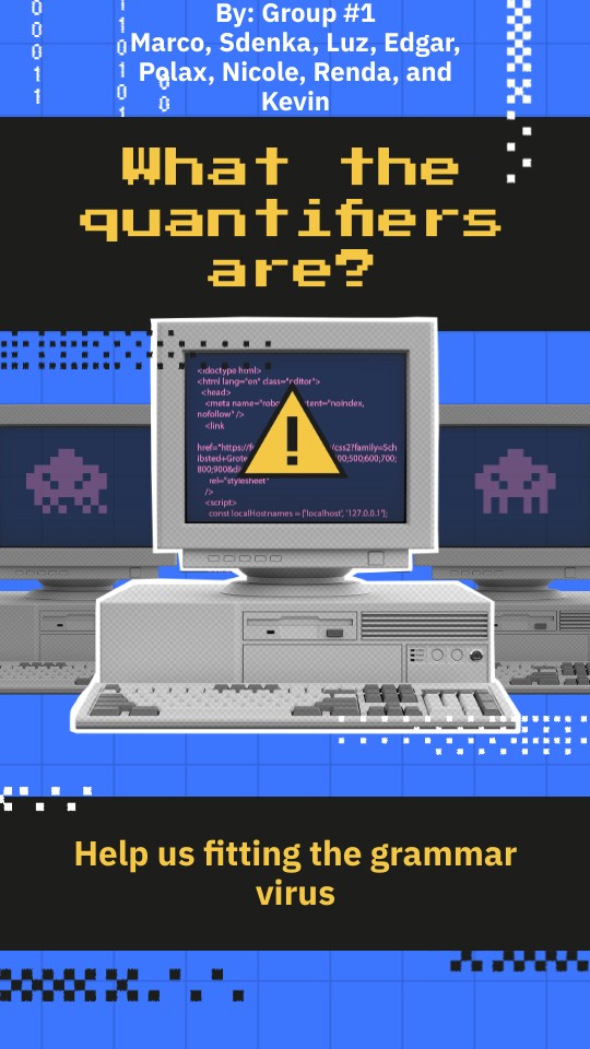 What the quantifiers are? | Genially