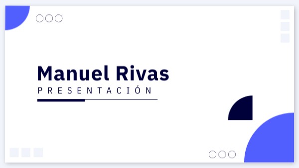 Manuel Rivas | Genially
