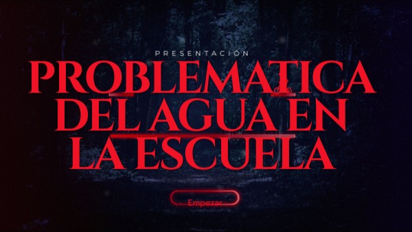 problematica del agua en la escuela | Genially