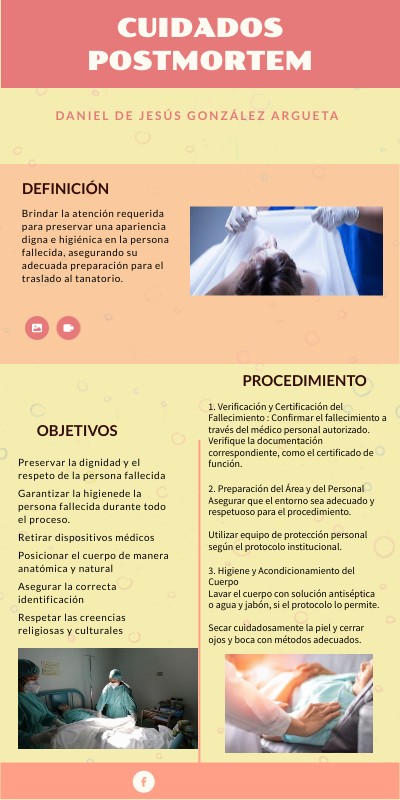 CUIDADOS POSTMORTEM | Genially