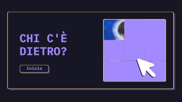 chi c'è dietro? | Genially