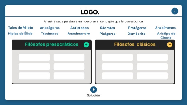 Filósofos clásicos | Genially