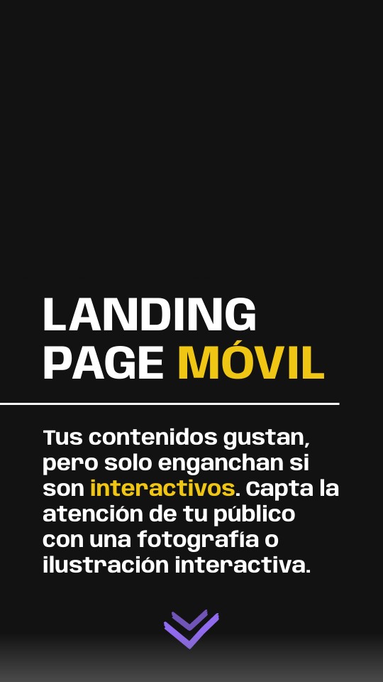 Landing Page Móvil | Genially