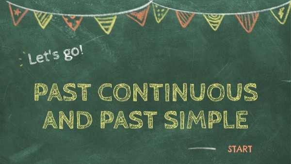 Past continuous and past simple | Genially