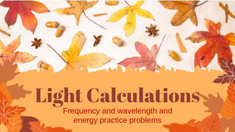 Light Calculation Notes | Genially