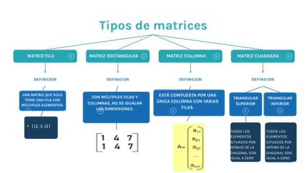 Tipos de matrices | Genially