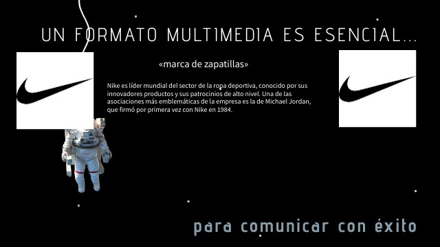 Un formato multimedia es esencial... | Genially