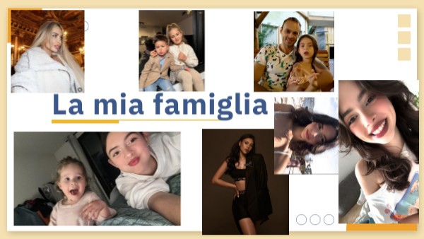 La mia famiglia | Genially