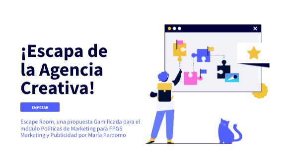 ¡Escapa de la Agencia Creativa! | Genially