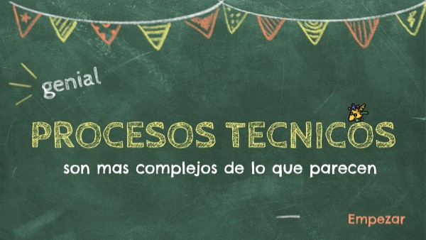 procesos tecnicos | Genially
