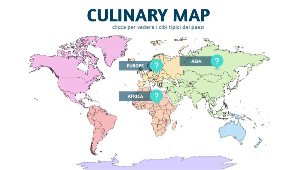 culinary Map | Genially