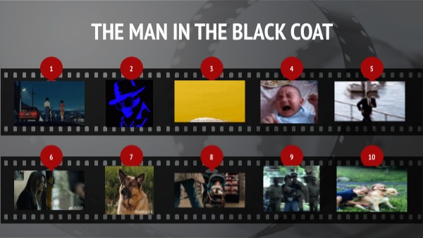The man in the black coat | Genially