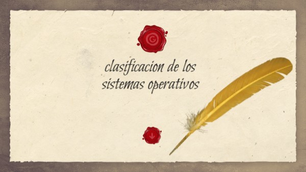 clasificacion de los sistemas operativos | Genially