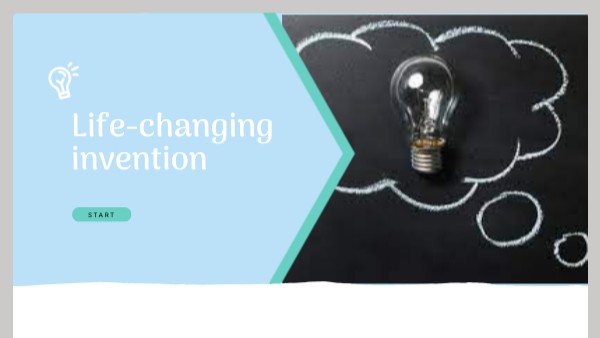 Life-changing invention | Genially