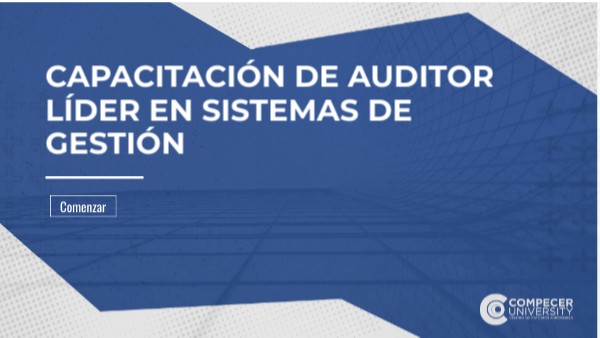 Capacitación de Auditor Líder en sistemas de gestión | Genially