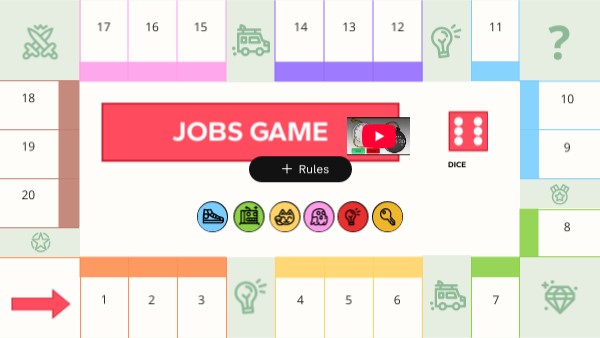 Jobs Game | Genially