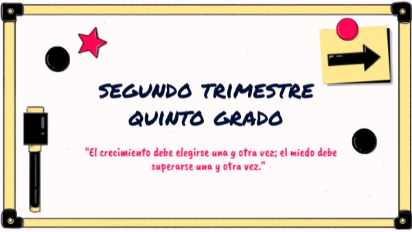 segundo trimestre quinto grado | Genially