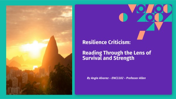 Resilience Criticism: Reading Through the Lens of Survival and Strength ...
