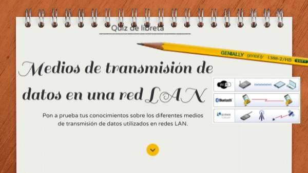 Medios de transmisión de datos en una red LAN | Genially