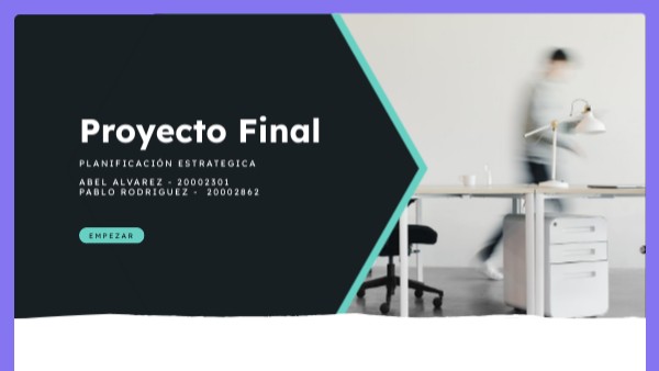 Proyecto Final | Genially