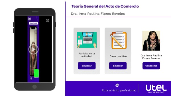 Teoría General del Acto de Comercio | Genially