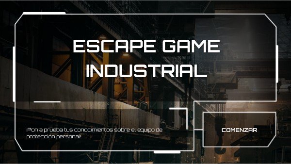 Escape game industrial - epp | Genially