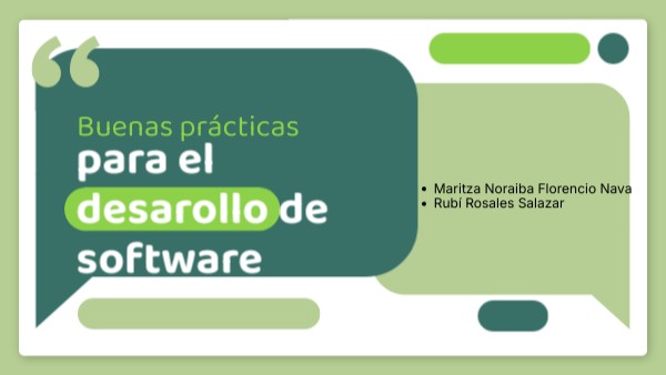 para el desarollo de software | Genially