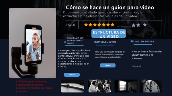 Cómo hacer un guion para video_84392 | Genially