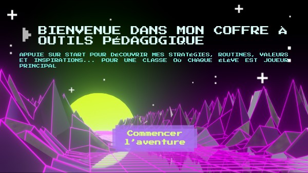 Bienvenue dans mon coffre à outils pédagogique | Genially