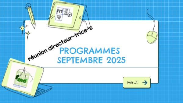 programmes 2025 | Genially