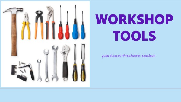 WORKSHOP TOOLS | Genially
