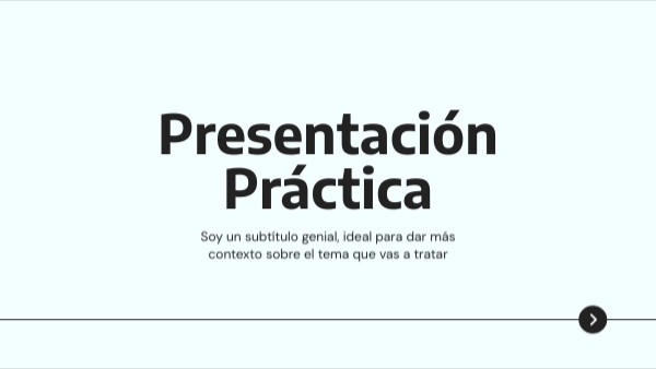 Presentación Práctica | Genially