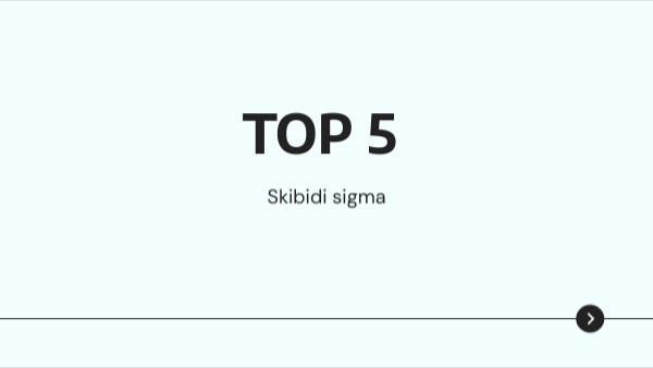 TOP 5 Skibidi sigma | Genially