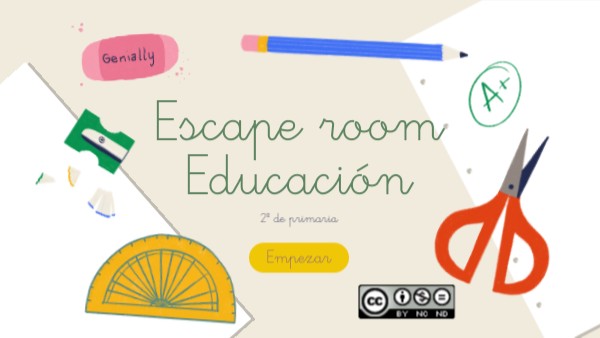 ESCAPE ROOM 2º primaria | Genially
