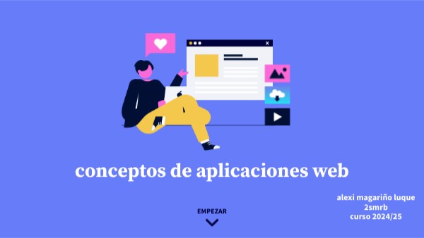 conceptos de aplicaciones web | Genially