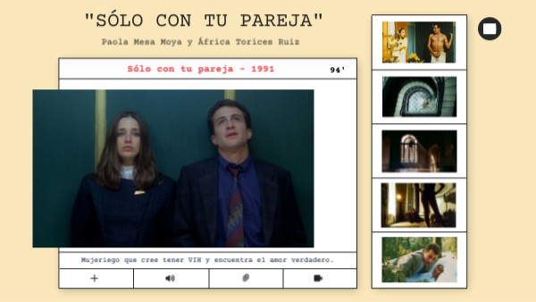 "SÓLO CON TU PAREJA" | Genially