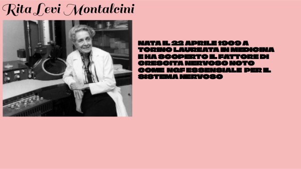 Rita Levi Montalcini | Genially