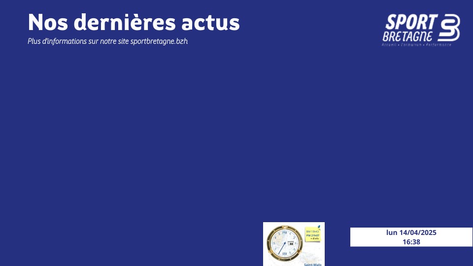 Ecran affichage dynamique | Genially