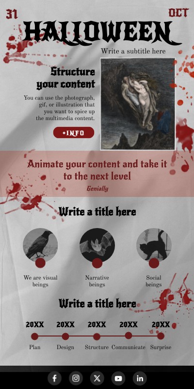 Halloween Infographic | Genially