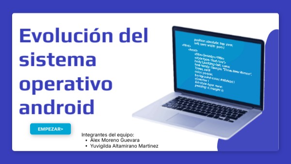 Evolución del sistema operativo android | Genially