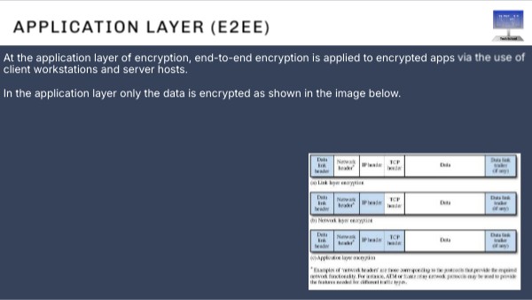 APPLICATION LAYER (E2EE) | Genially