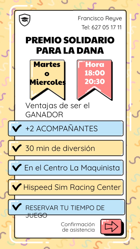 Premio solidario para la dana | Genially