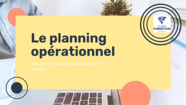 1.Le planning opérationnel | Genially